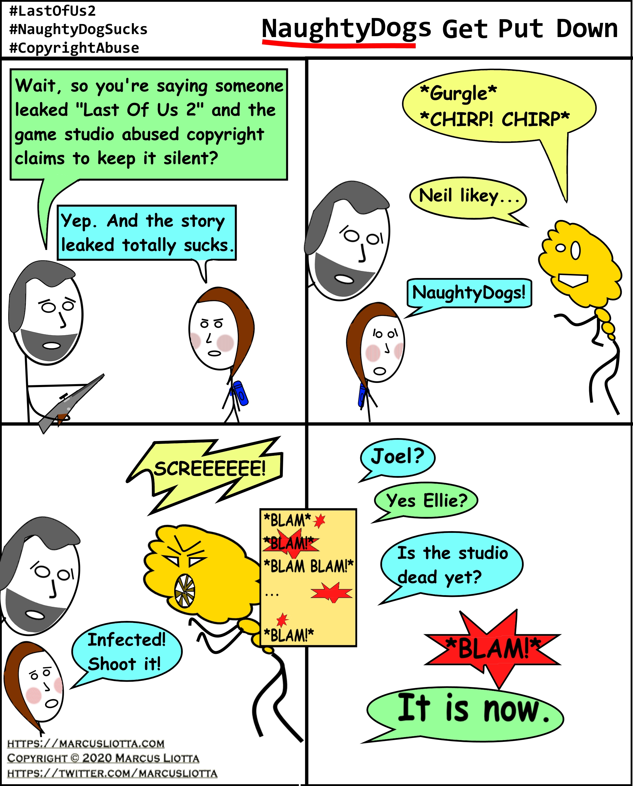 NaughtyDogs Get Put Down (comic) – if (DJ, Hacker & Author = Dark ...